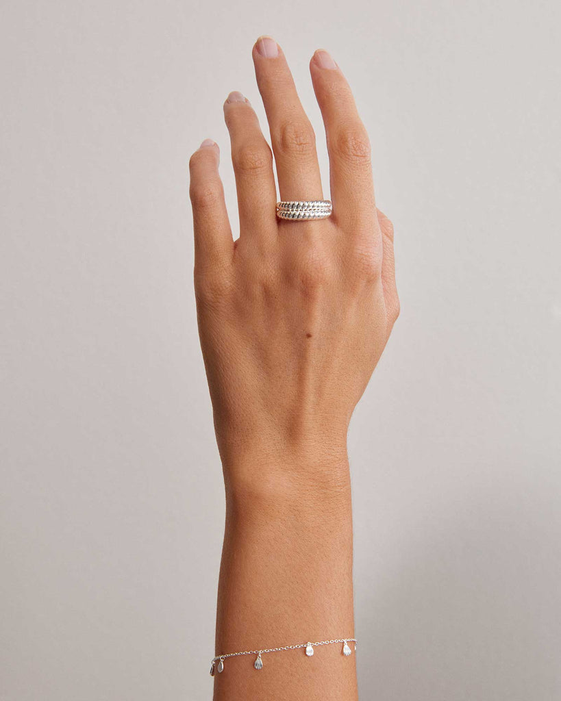 CYPRESS RING (STERLING SILVER) – KIRSTIN ASH (Australia)