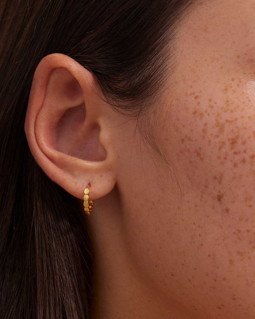 BLOOM HOOPS (18K GOLD PLATED) – KIRSTIN ASH (Australia)
