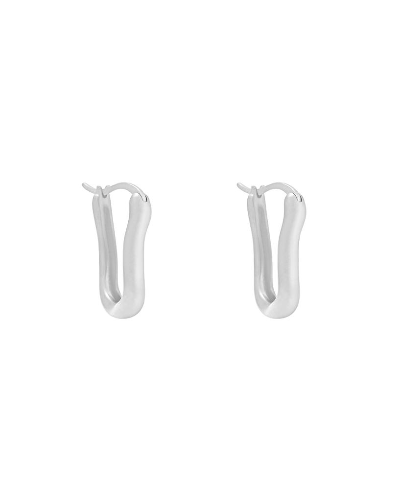 ECHO HOOPS (STERLING SILVER) – KIRSTIN ASH (Australia)