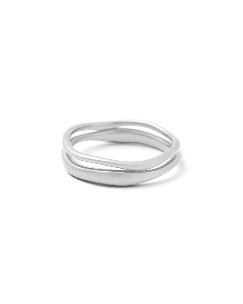 SHIFT STACKING RING (STERLING SILVER) – KIRSTIN ASH (Australia)