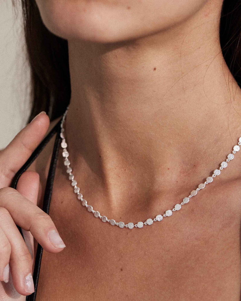 REFLECTION CHAIN NECKLACE (STERLING SILVER) – KIRSTIN ASH (Australia)