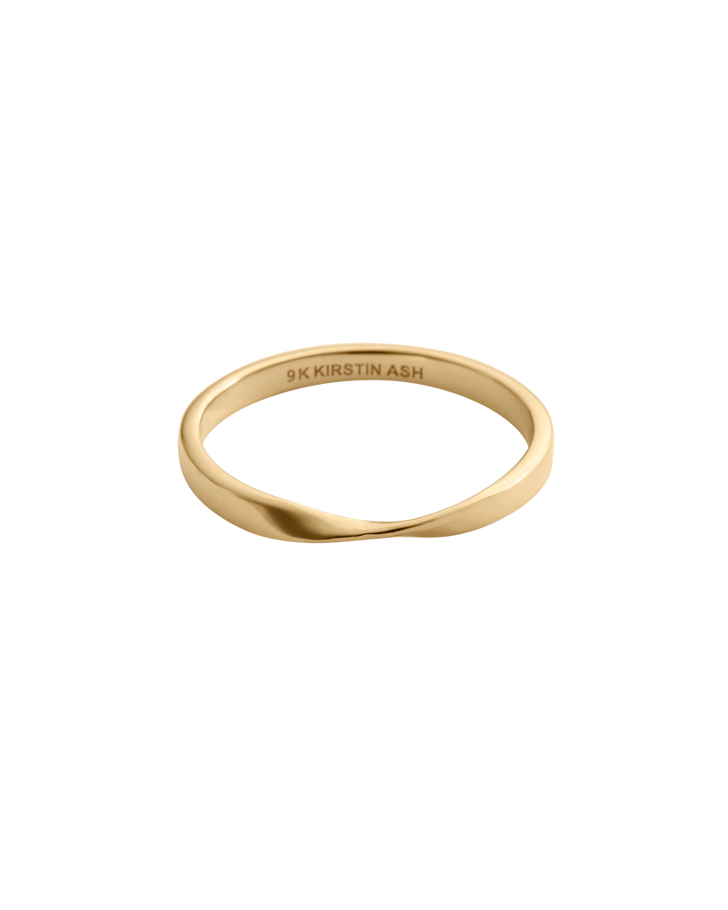 PETITE FOLD RING (9K GOLD) – KIRSTIN ASH (Australia)