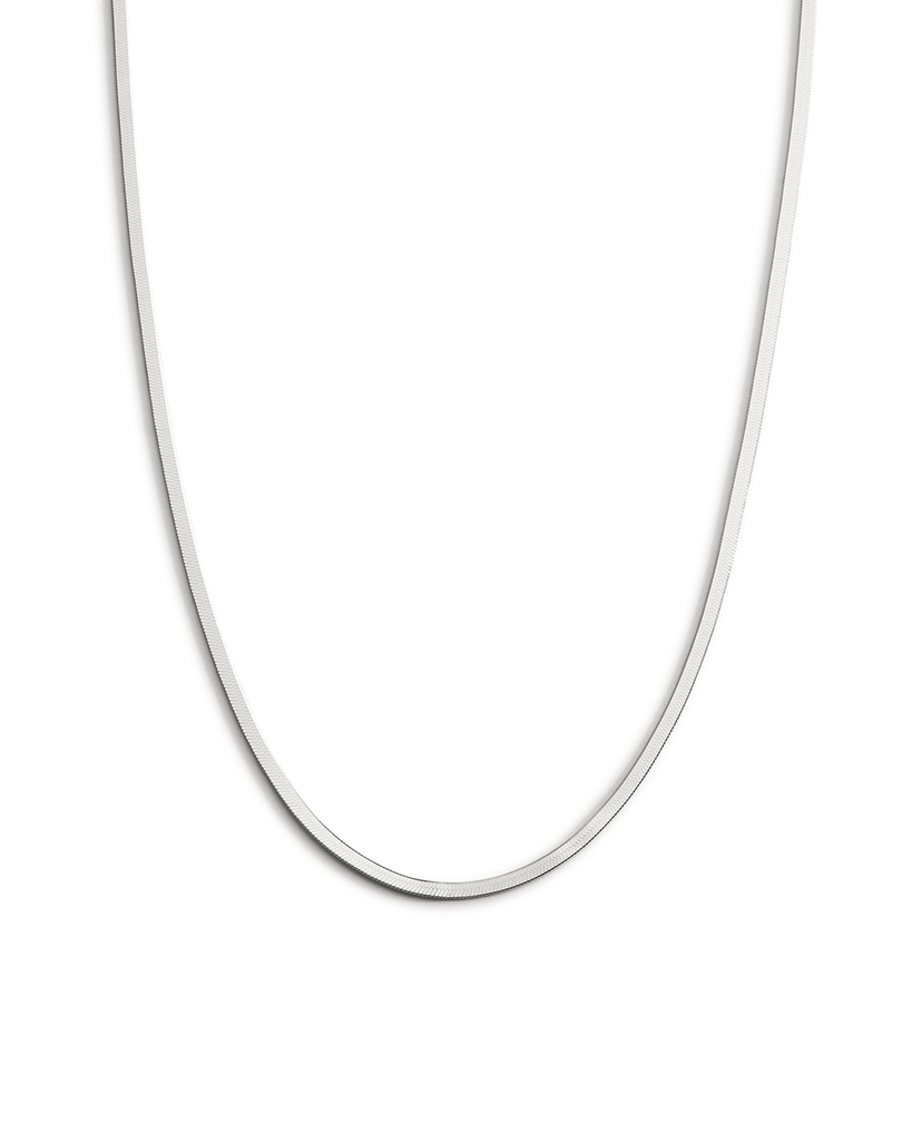 ELEMENTAL HERRINGBONE CHAIN (STERLING SILVER) – KIRSTIN ASH (Australia)